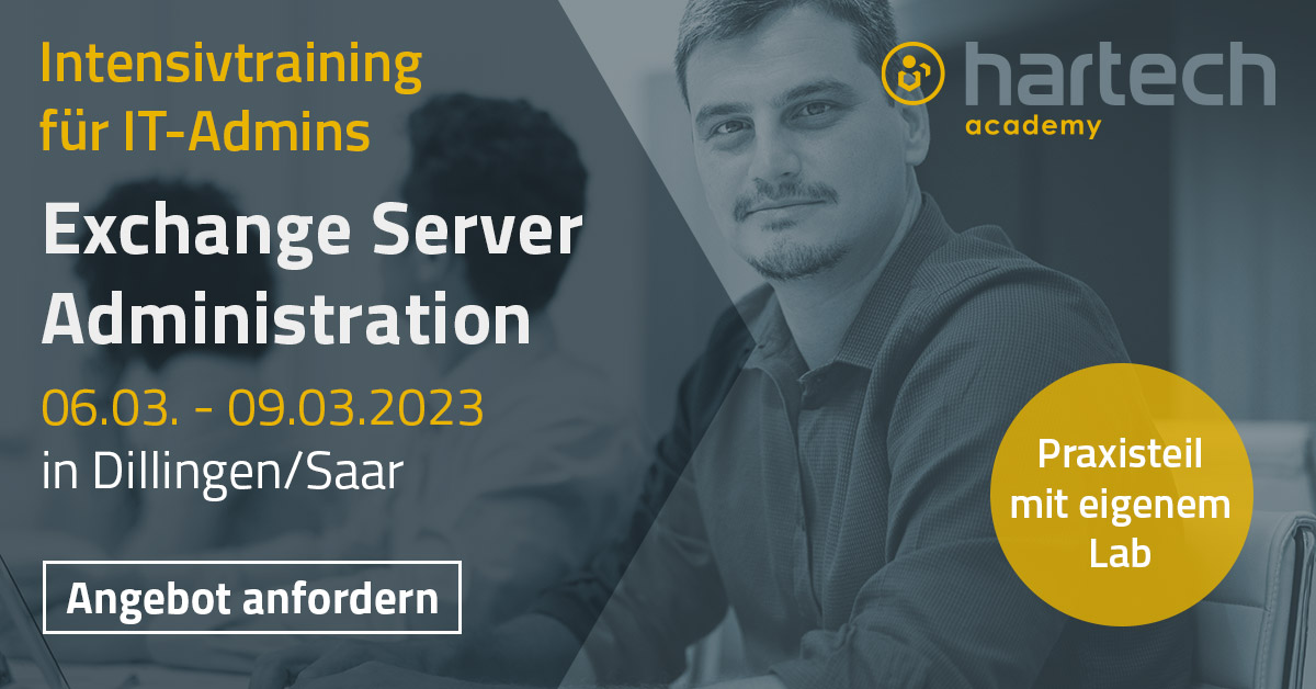 hartech ist Ihr kompetenter IT-Schulungspartner